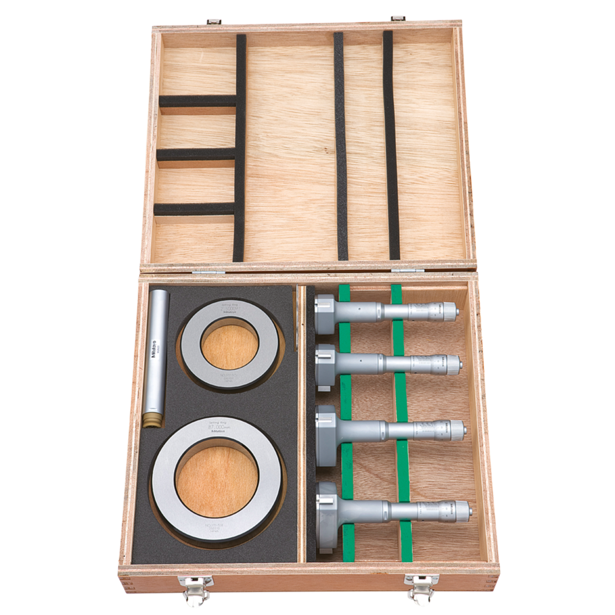 Juego Holtest de micrómetro interno de 3 puntas internas 50-100mm (4 p ...