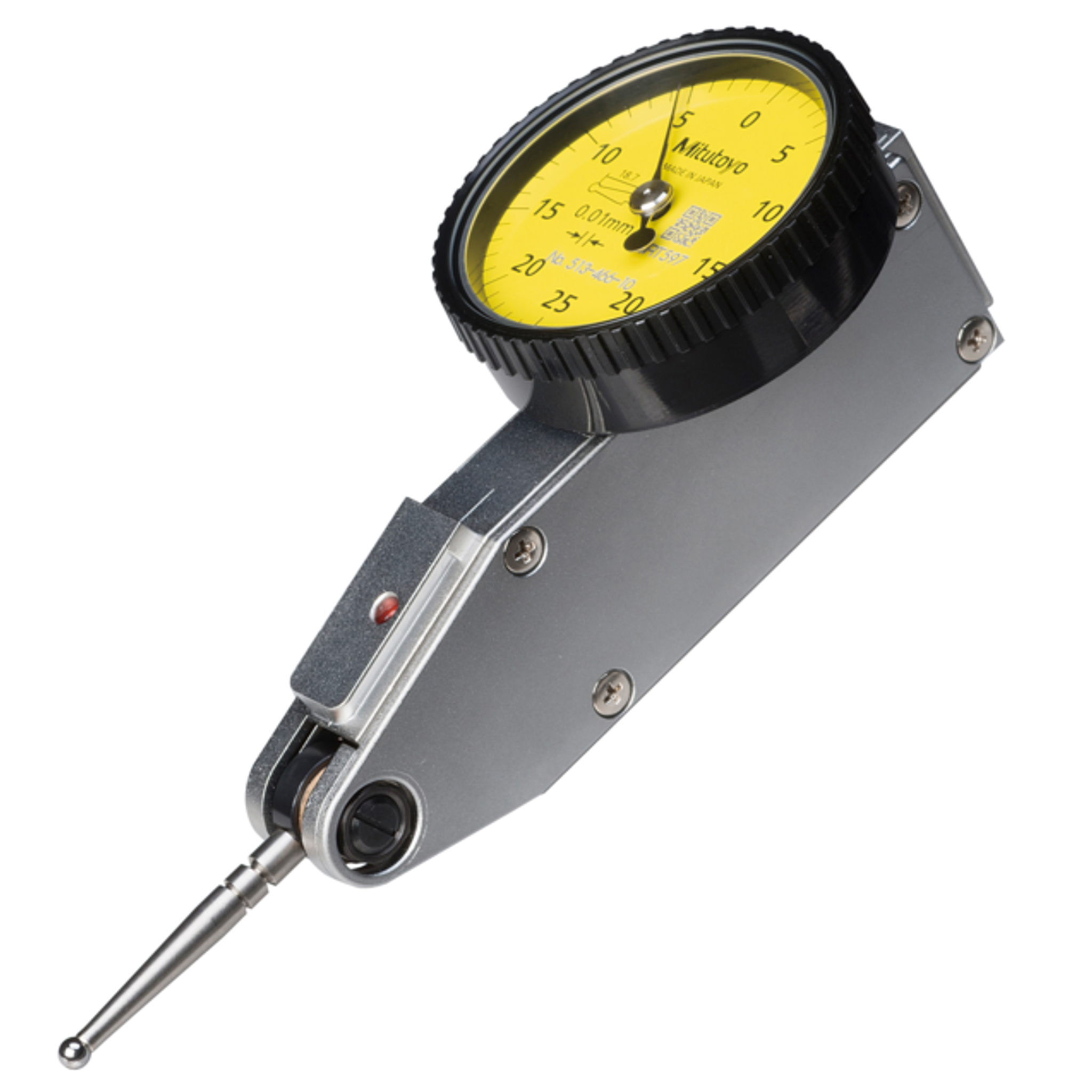 Indicador de carátula tipo palanca, Horizontal, Compact 0,5mm, 0,01mm, – HERRAMENTAL