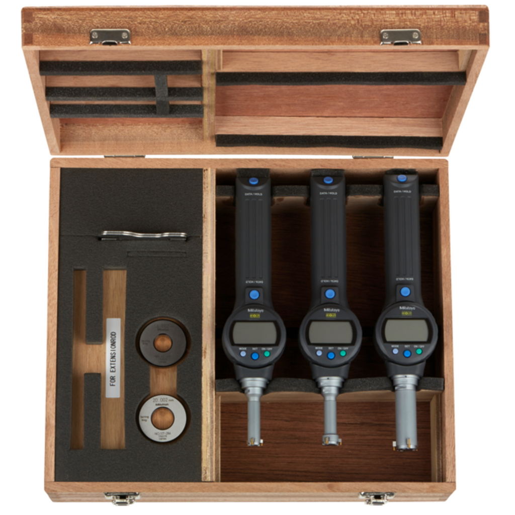 Juego de Borematic digital ABS de interiores de 3 punta Pulg/mm, 0,5-1 – HERRAMENTAL