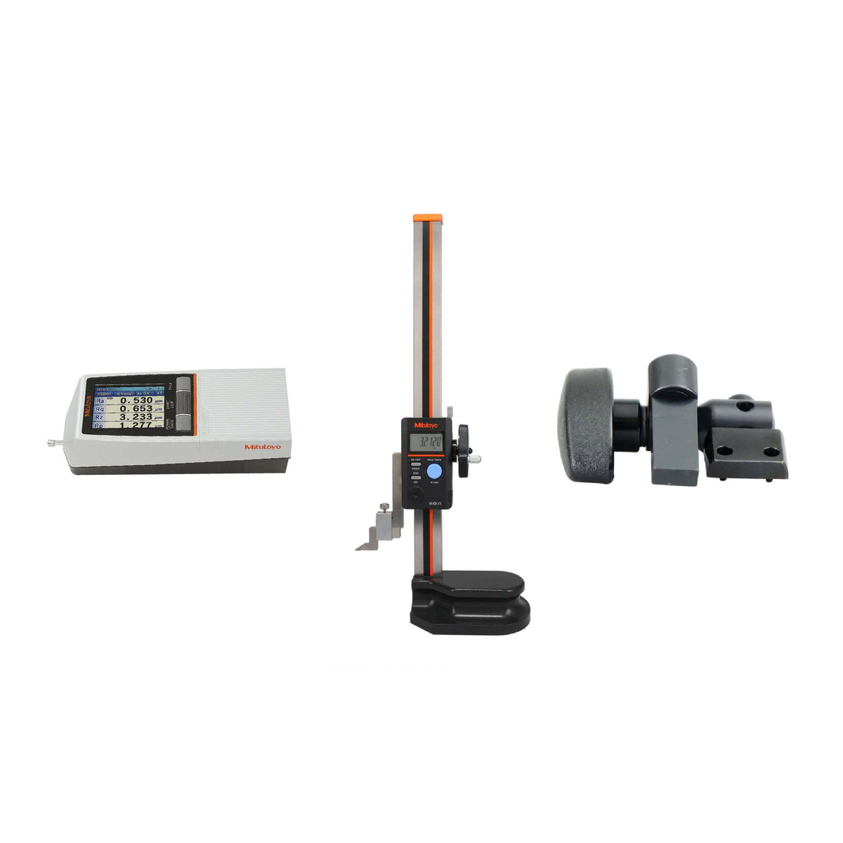 Kit 4 - Rugosímetro SJ-210 + Medidor de Alturas + Adaptador - Mitutoyo ...